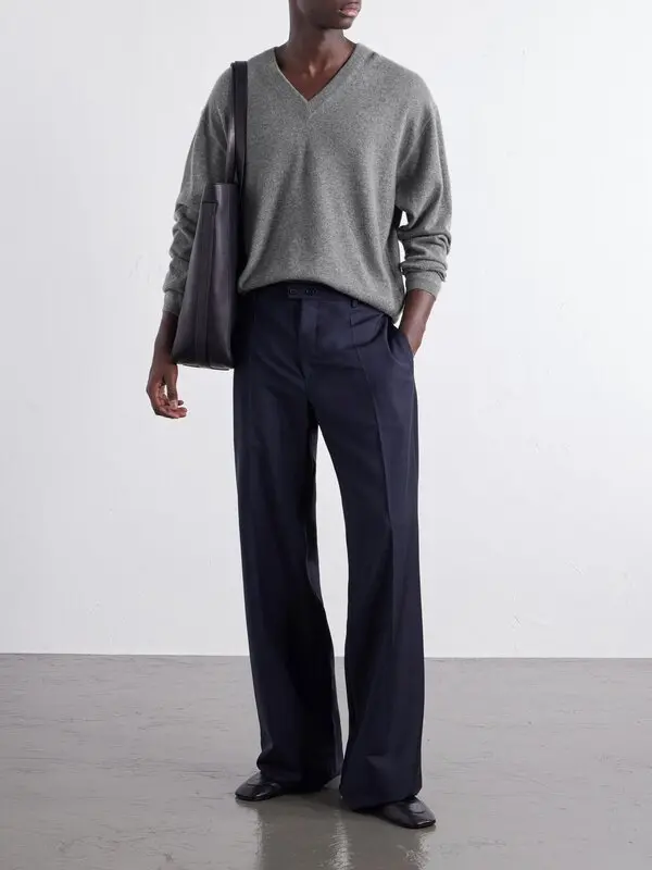 JIL SANDER Cashmere V-neck Sweater