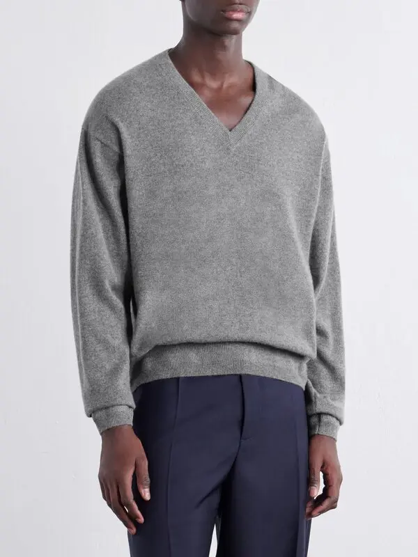 JIL SANDER Cashmere V-neck Sweater