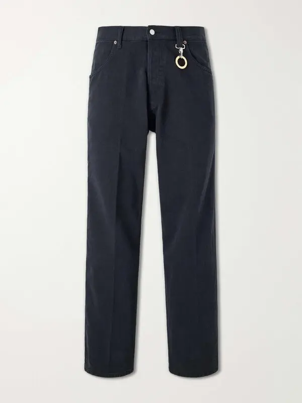 Celine Wide-leg Embellished Jeans