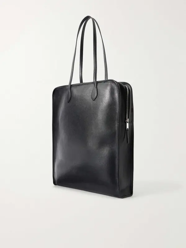 Celine Logo-embossed Leather Tote Bag