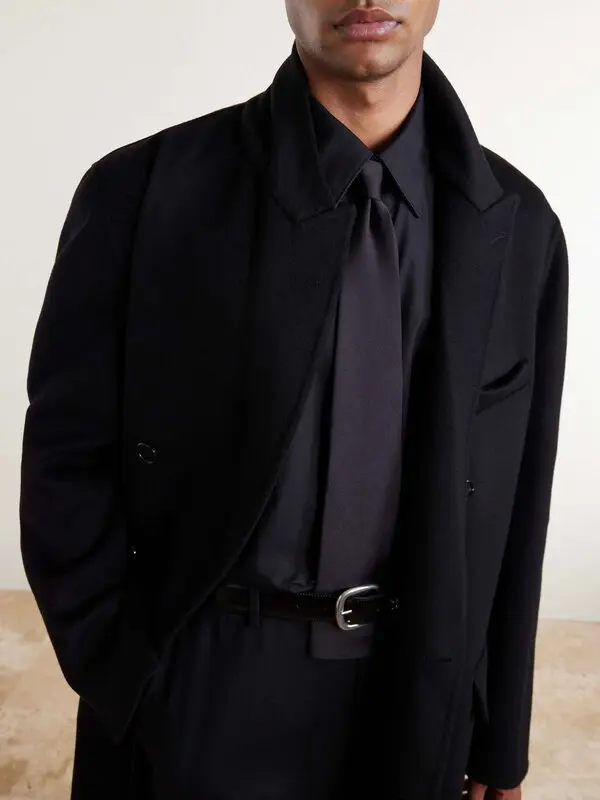 Celine Double-breasted Cashmere Coat