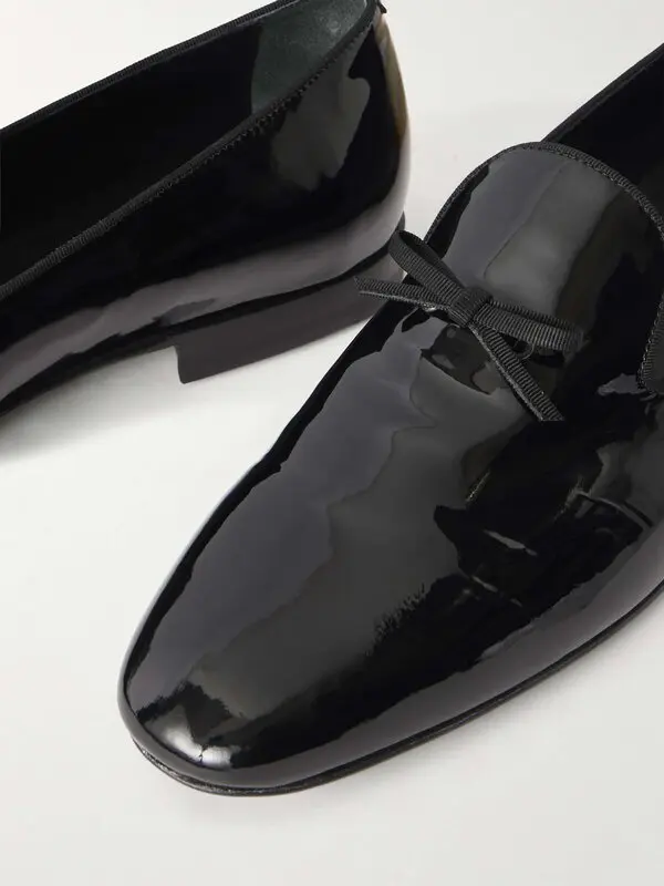 TOM FORD Scott Patent-leather Loafers