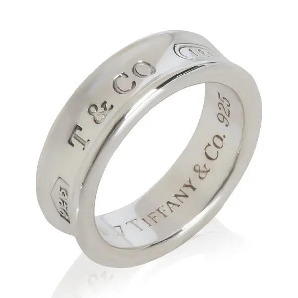 Tiffany & Co. Sterling Silver 1837 Ring