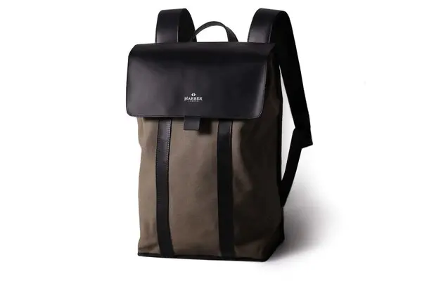 HARBER LONDON Commuter Backpack Mocha - Brown