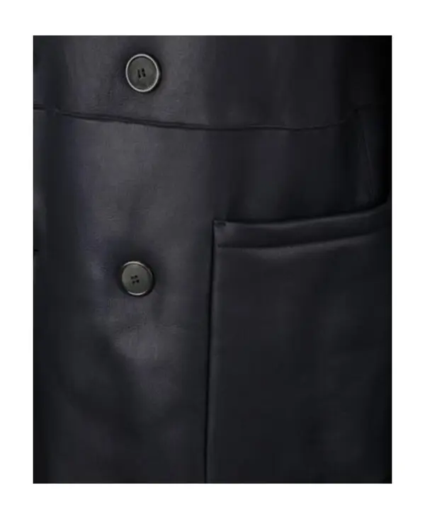 Giorgio Armani Double-breasted Reversible Coat
