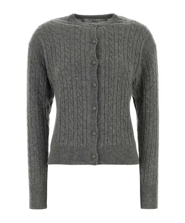 Gimaguas Rina Cable-knit Cardigan - Black