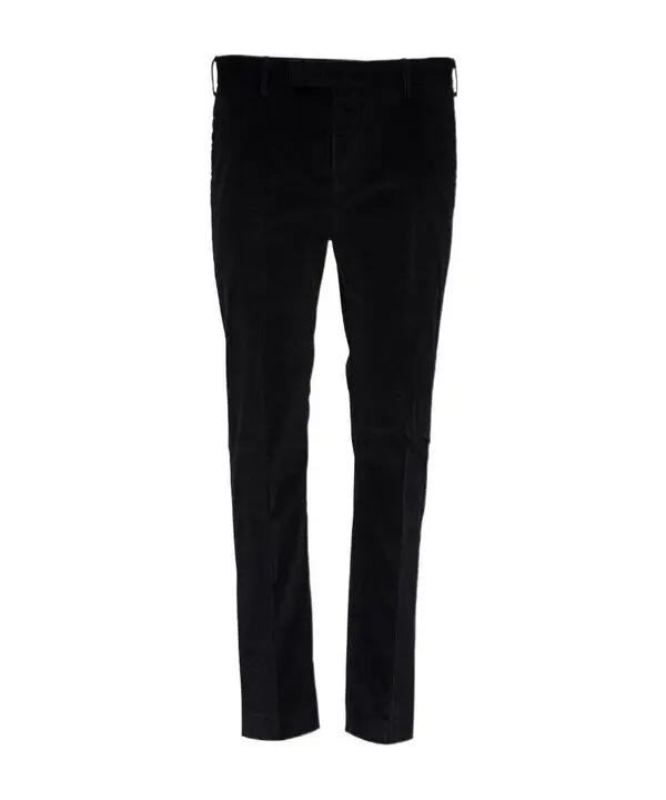 PT TORINO Ten Flat Front Pants - Black