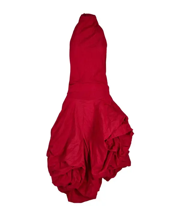 Magda Butrym A-line Midi Skirt - Red