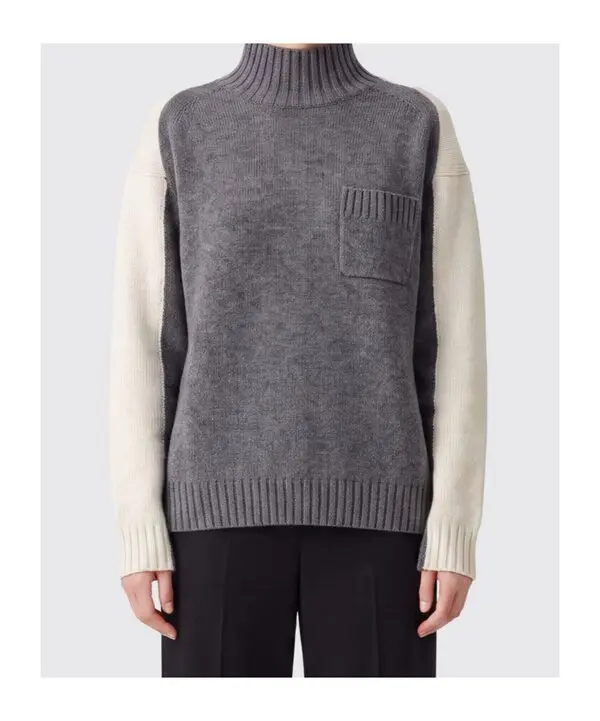 SEMICOUTURE Winnie Patch Pocket Knitted Jumper