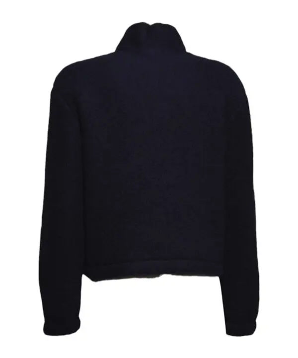 JIL SANDER Long Sleeve Zip Up Cardigan