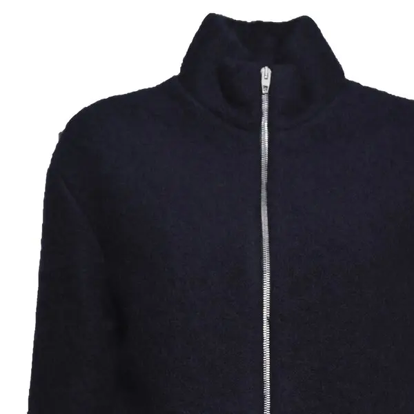 JIL SANDER Long Sleeve Zip Up Cardigan