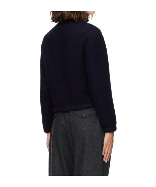 JIL SANDER Zip-up High-neck Sweater