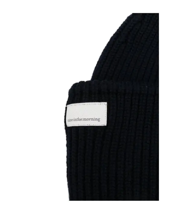 NINE:INTHE:MORNING Ribbed-knit Beanie Hat
