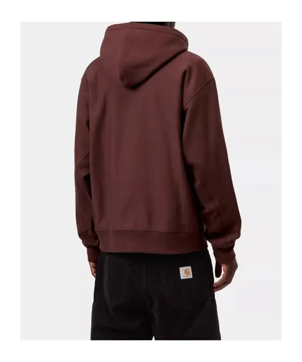 Carhartt Work In Progress Hooded American Script Sweatshirt