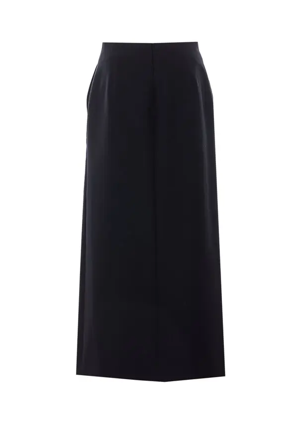 Auralee Slit Midi Skirt