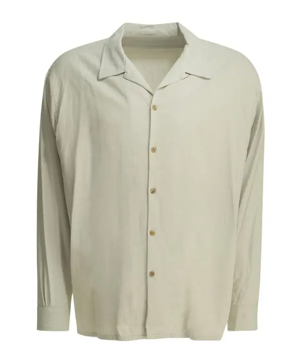 A.PRESSE Button-fastening Shirt - Ecru