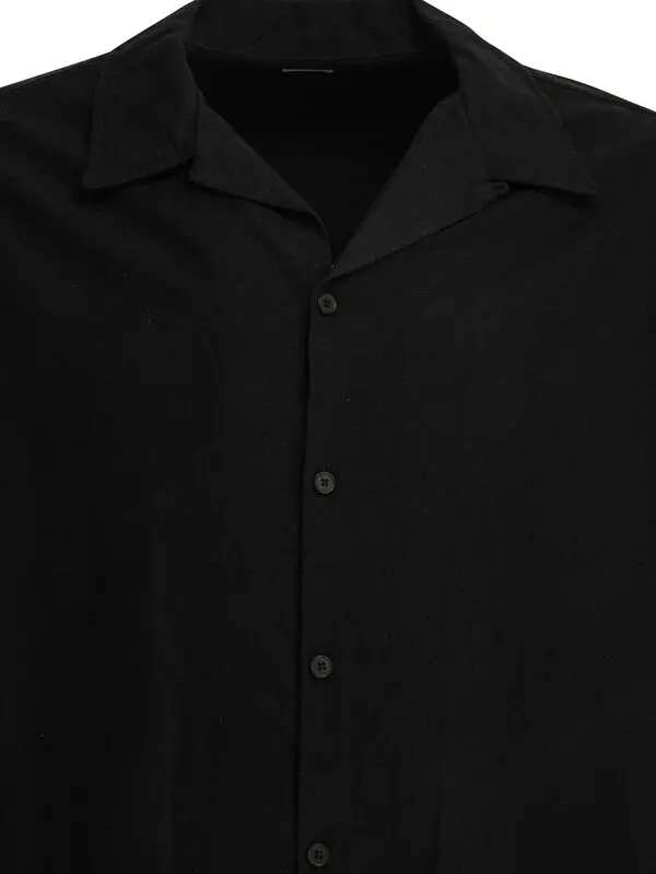A.PRESSE Long-sleeve Silk Shirt