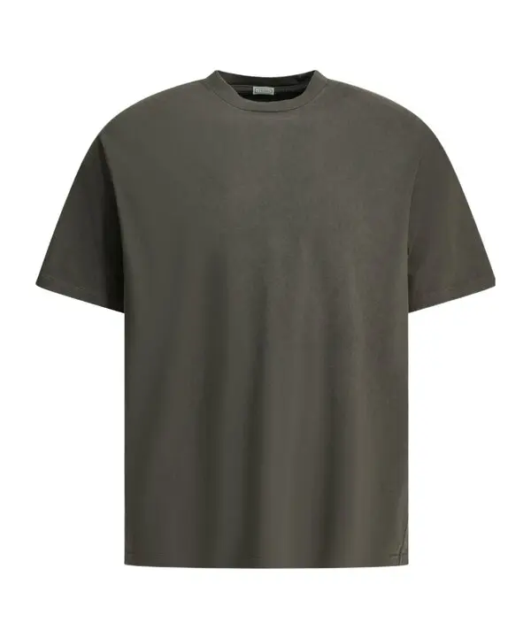 A.PRESSE Retro Crew Neck T-shirt - Black