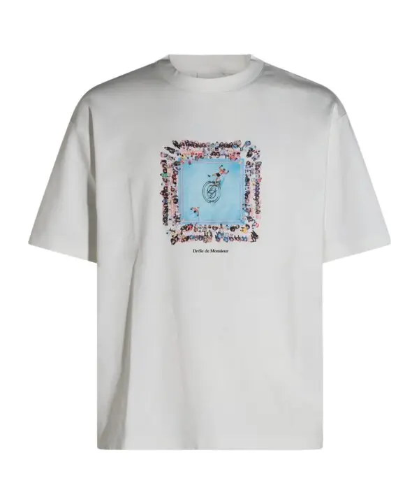 Drole De Monsieur Short-sleeved T-shirt - White