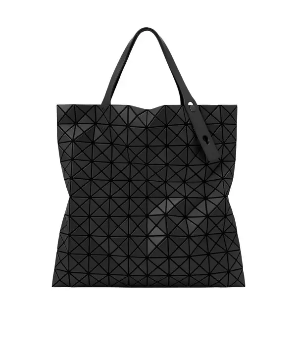 Issey Miyake Geometric-patterned Handbag - Black