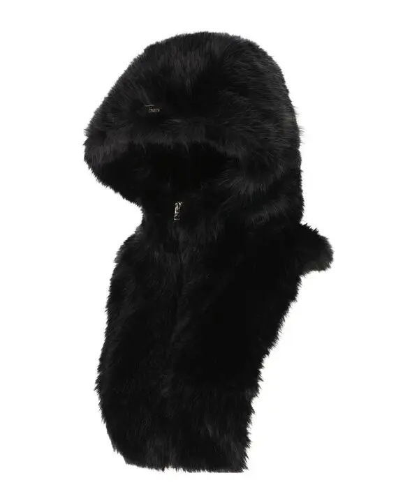 Herno Faux Fur Hooded Vest