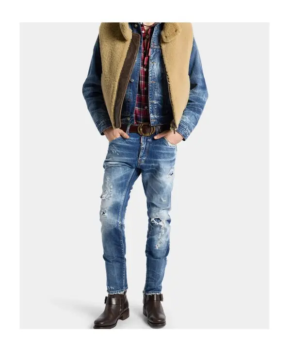 Dsquared2 Brando Classic Teddy Jeans