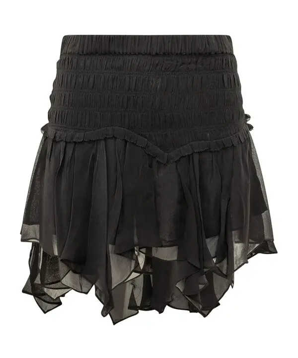 Isabel Marant Étoile Fiala Ruffled Skirt - Black