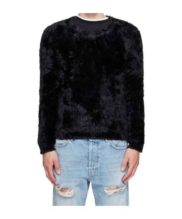MARINE SERRE Logo Knitwear - Black