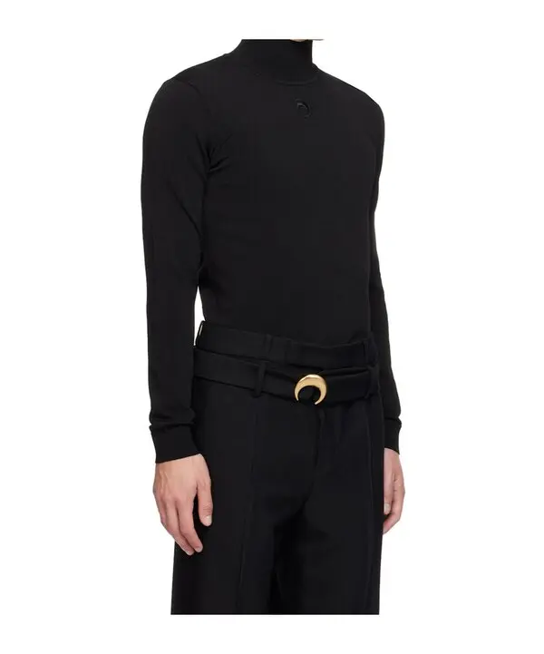 MARINE SERRE Moon-embroidered Sweater