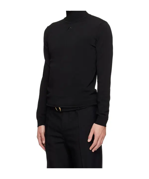 MARINE SERRE Moon-embroidered Sweater