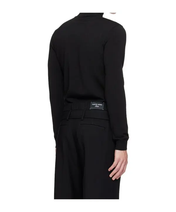 MARINE SERRE Moon-embroidered Sweater