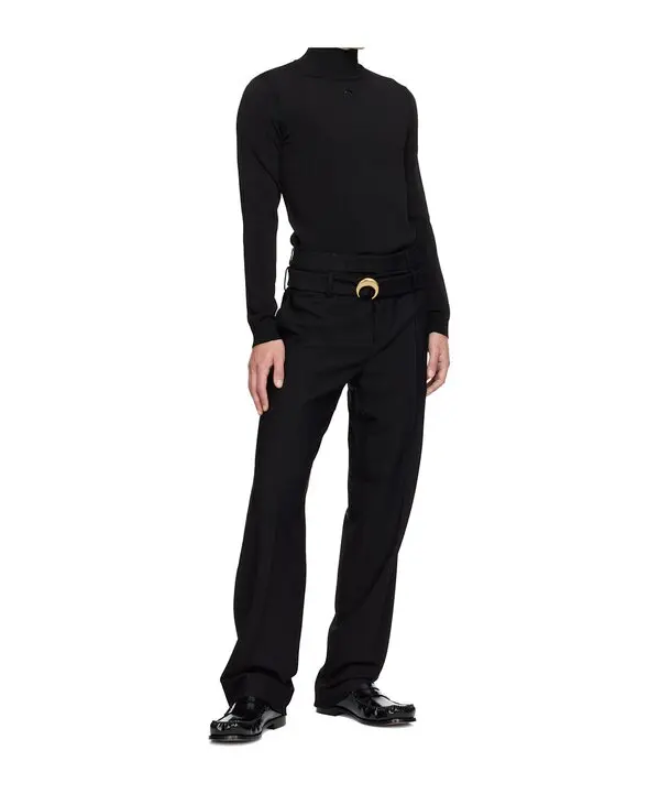 MARINE SERRE Moon-embroidered Sweater