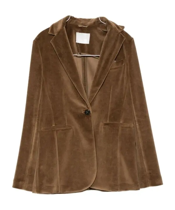 CIRCOLO 1901 Long-sleeved Casual Jacket - Brown