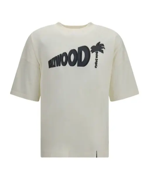 Palm Angels Short-sleeved T-shirt - White