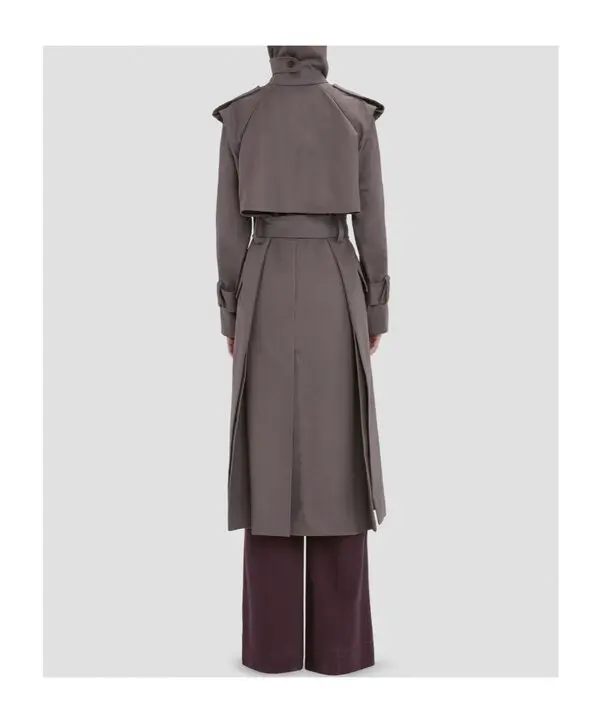 Victoria Beckham Long-sleeved Trench Coat