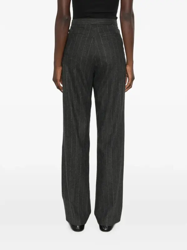 Herno Pinstripe-pattern Pleated Tailored Trousers