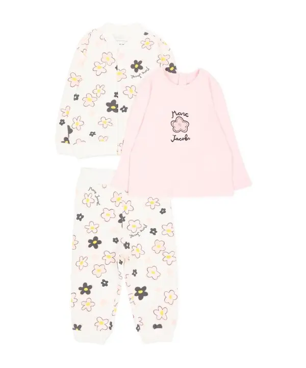 Marc Jacobs Floral-print Cotton Tracksuit Set
