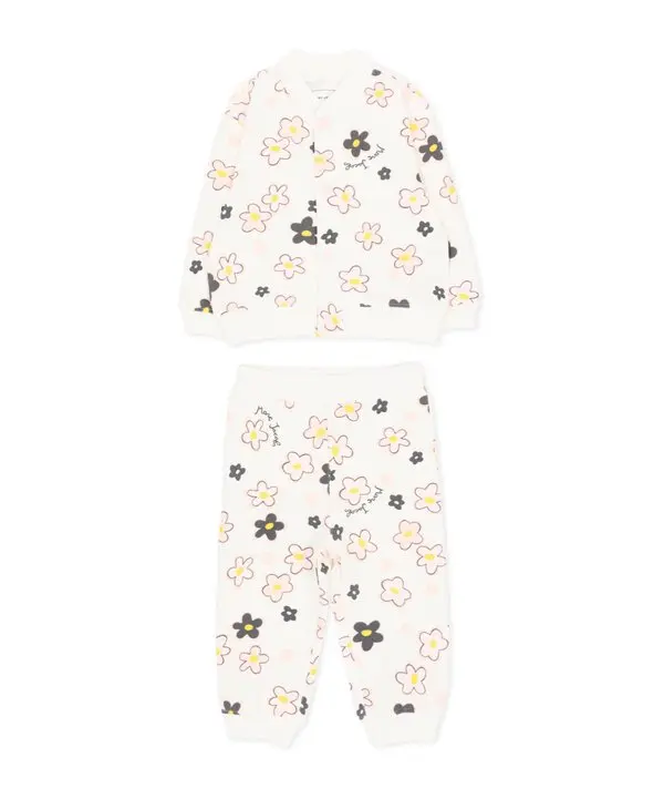 Marc Jacobs Floral-print Cotton Tracksuit Set