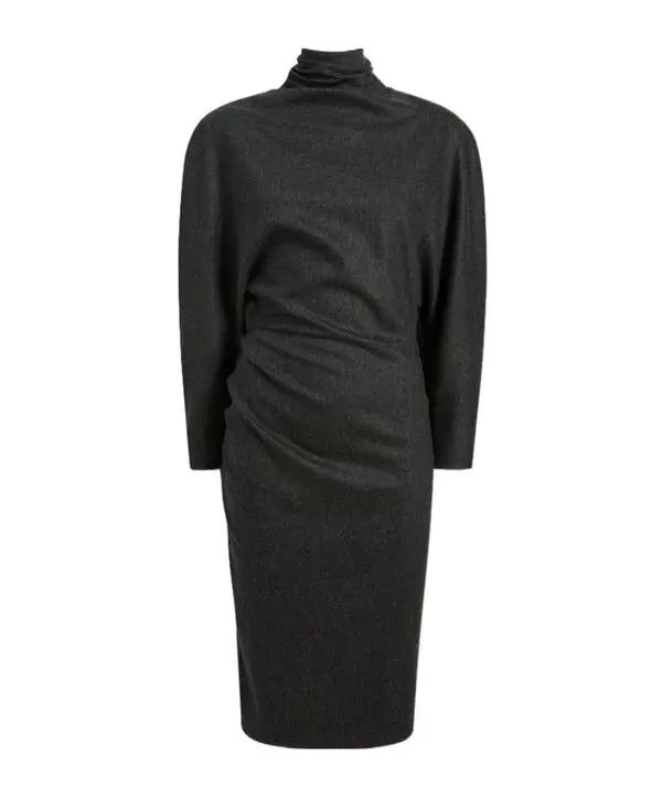 Khaite Harlin Dress - Charcoal