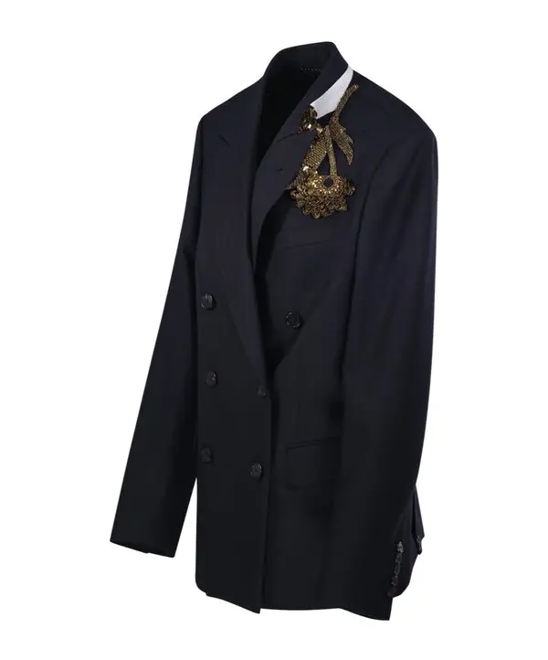 Dries Van Noten Embroidered Blazer