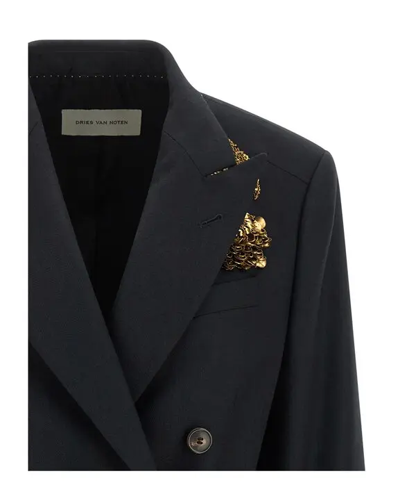 Dries Van Noten Embroidered Blazer