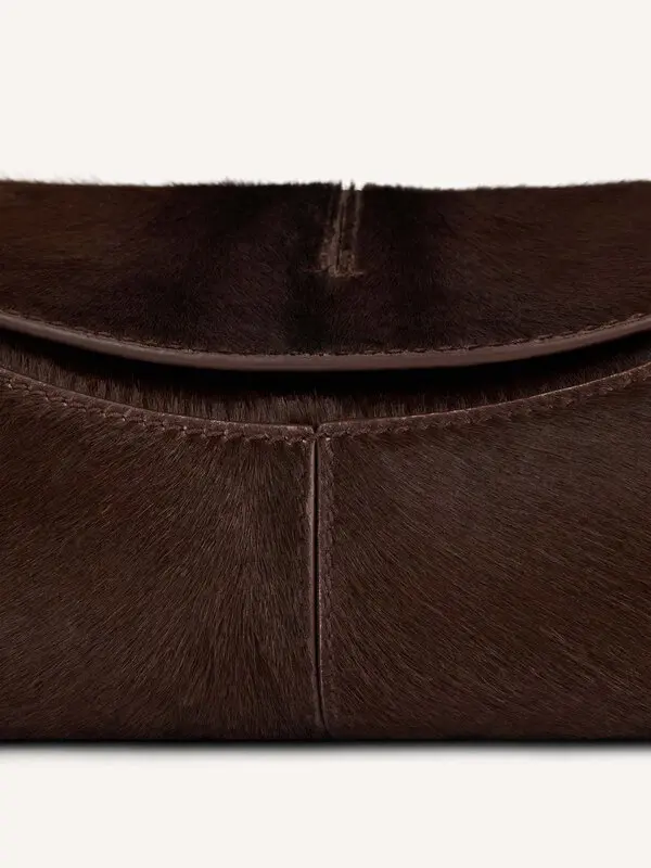 Balmain 64-83 Small Bag In Pony-effect Leather