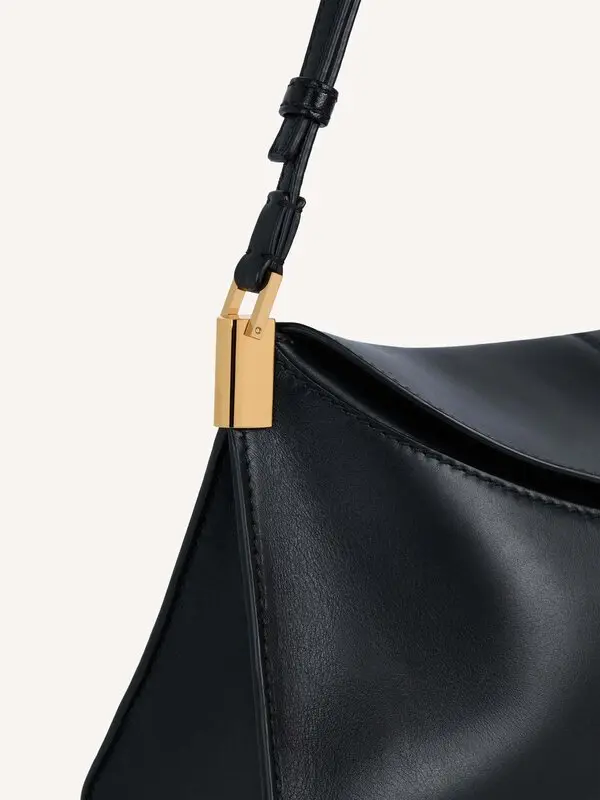 Balmain 64-83 Medium Bag In Smooth Leather
