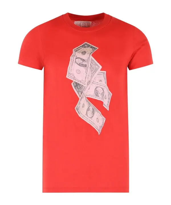 ERL Crew-neck T-shirt - Red