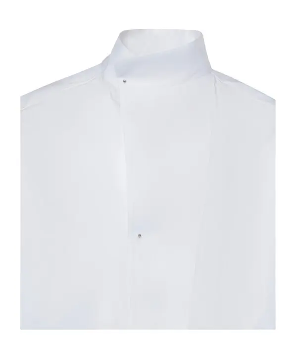 HED MAYNER Stand-collar Popover Shirt