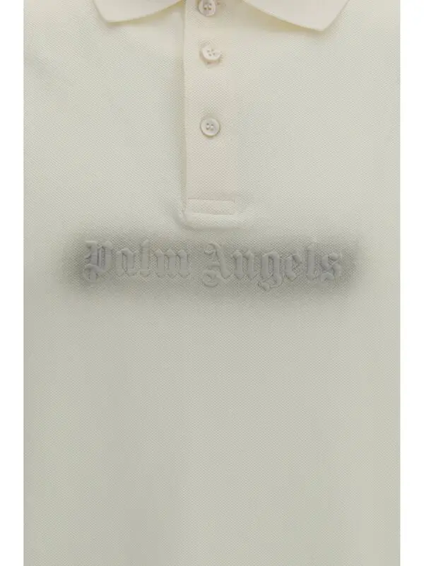 Palm Angels Short-sleeved Polo Shirt