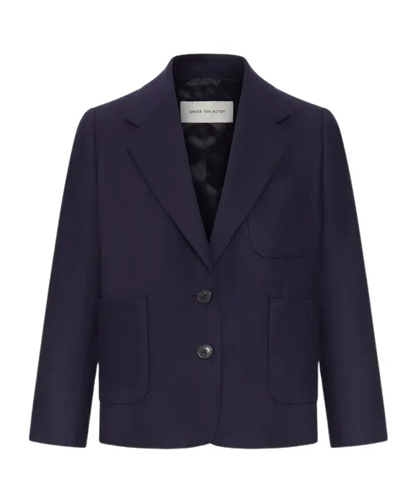 Dries Van Noten Long-sleeve Blazer - Navy