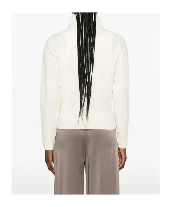 Herno Cable-knit Roll-neck Sweater