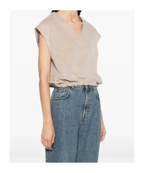Herno V-neck Tank Top