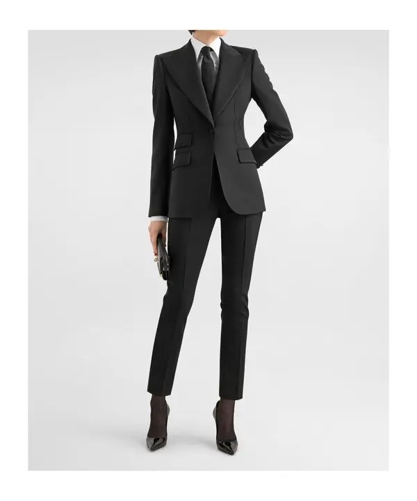 Dolce & Gabbana Bi-stretch Twill Trousers